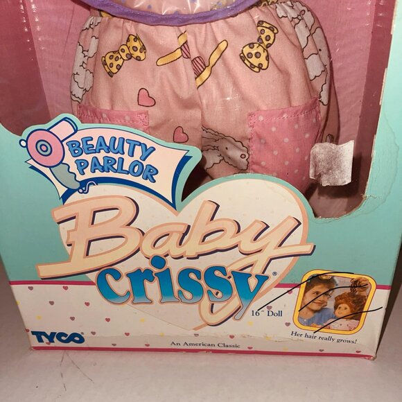 TYCO | Toys | 995 My Baby Chrissy Doll Beauty Parlor New In Box Vintage ...